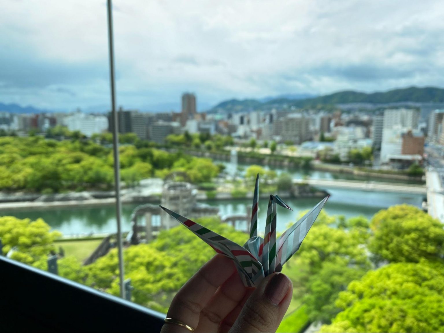 The Hiroshima Orizuru Tower - Joy in HIROSHIMA